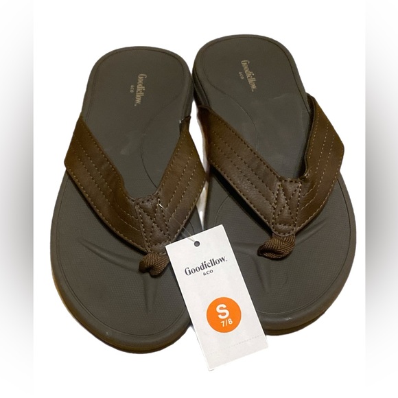 Goodfellow & Co | Shoes | Goodfellow Mensbrown Leather Sandals S 78 ...